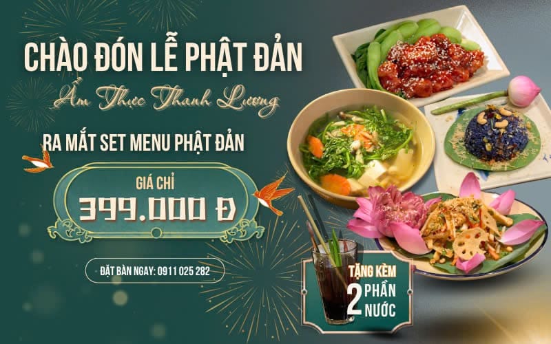 Set Menu Chay Lễ Phật Đản 2025 Tại Nấm Vegetarian Bistro - Nấm ...